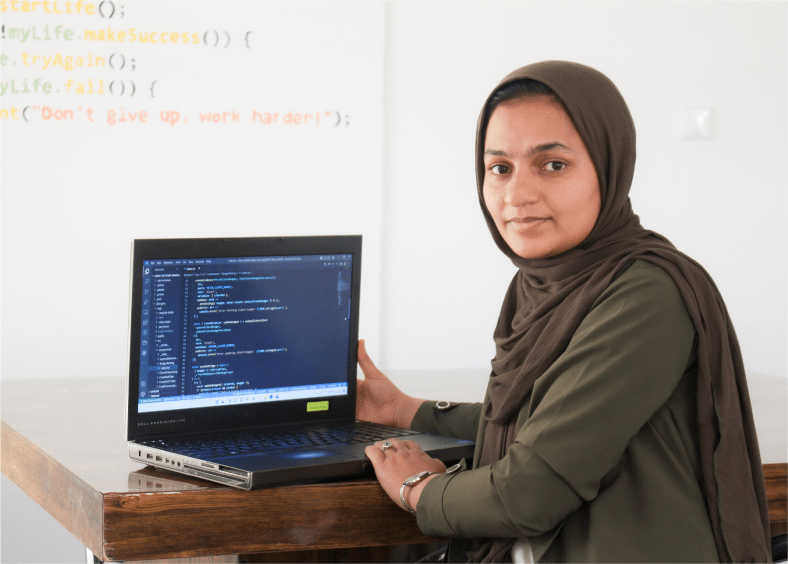 How I tailored my way into software engineering as an Afghan woman